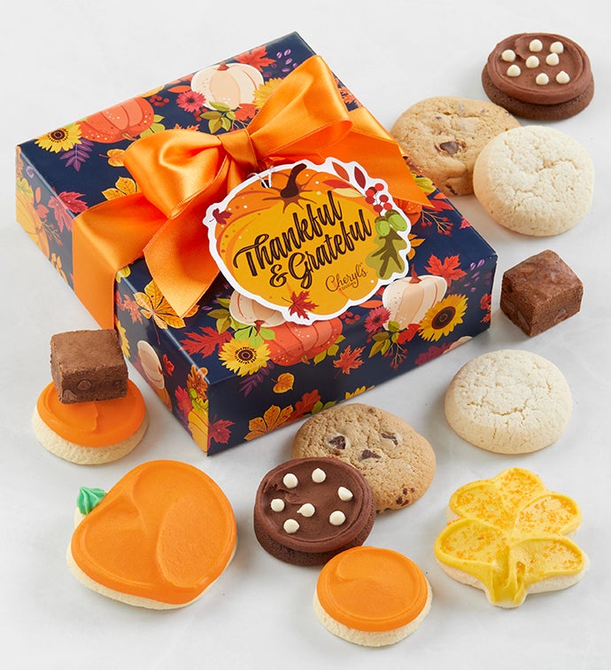 Fall Treats Gift Box - Thankful & Grateful | Cheryl's