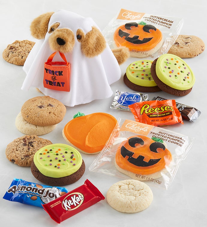 Ghost Puppy Plush & Cookies | Cheryl's
