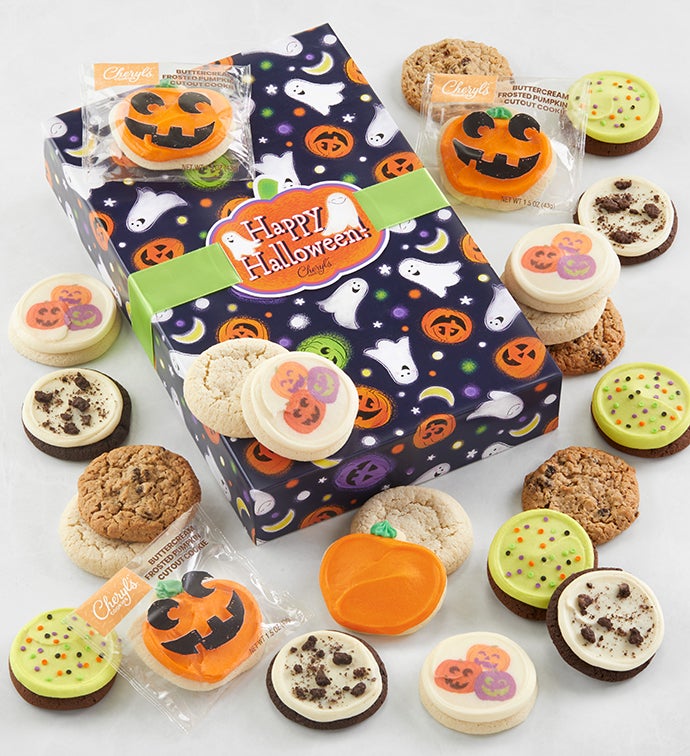 Happy Halloween Cookie Gift Box | Cheryl's