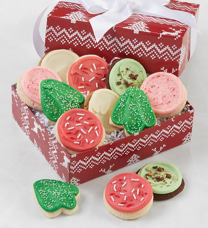 Holiday Assorted Gift Box - 12 Cookies