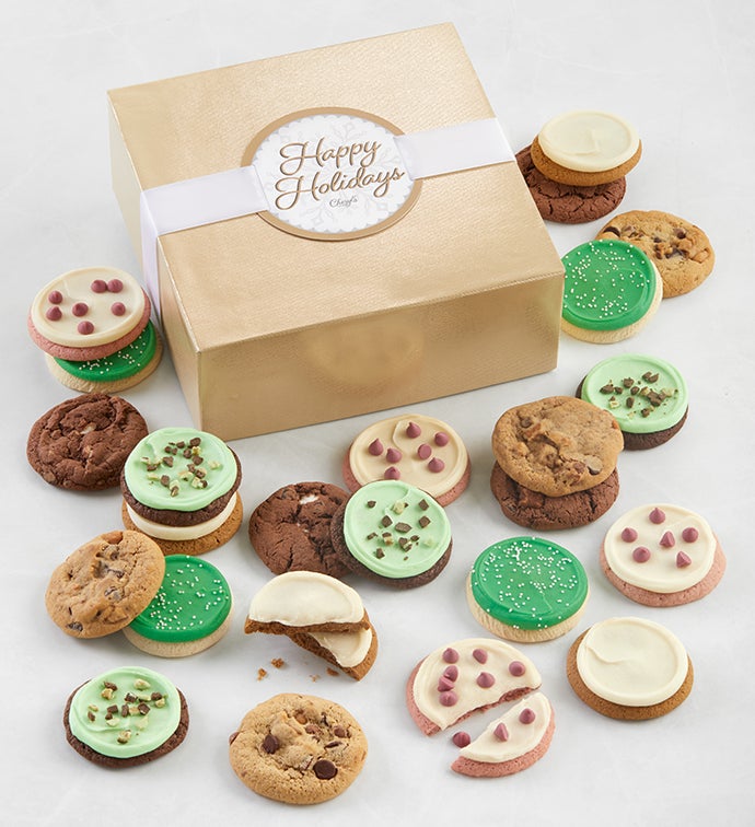 Sparkling Assorted Cookie Gift Box | Cheryl's