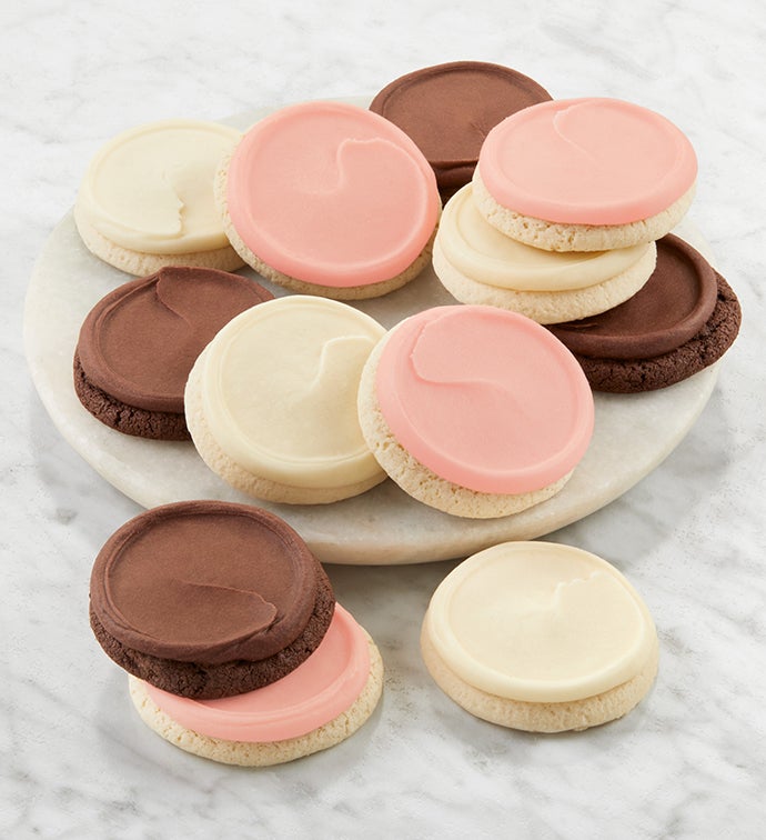 Neapolitan Ice Cream Inspired Cookies | Cheryl’s